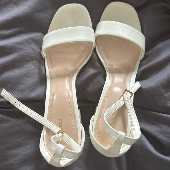 Aldo | Shoes | Aldo Block Wedding Heel | Poshmark